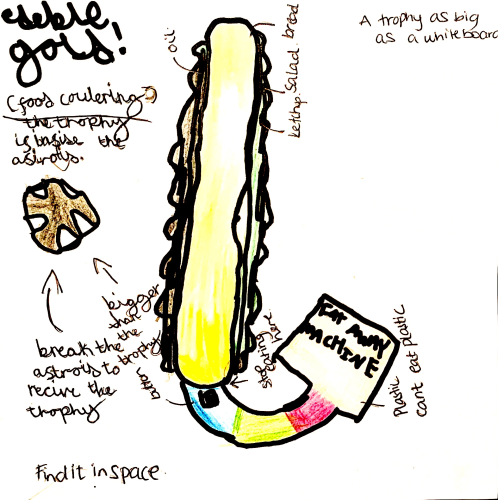 edible trophy : Little Inventors